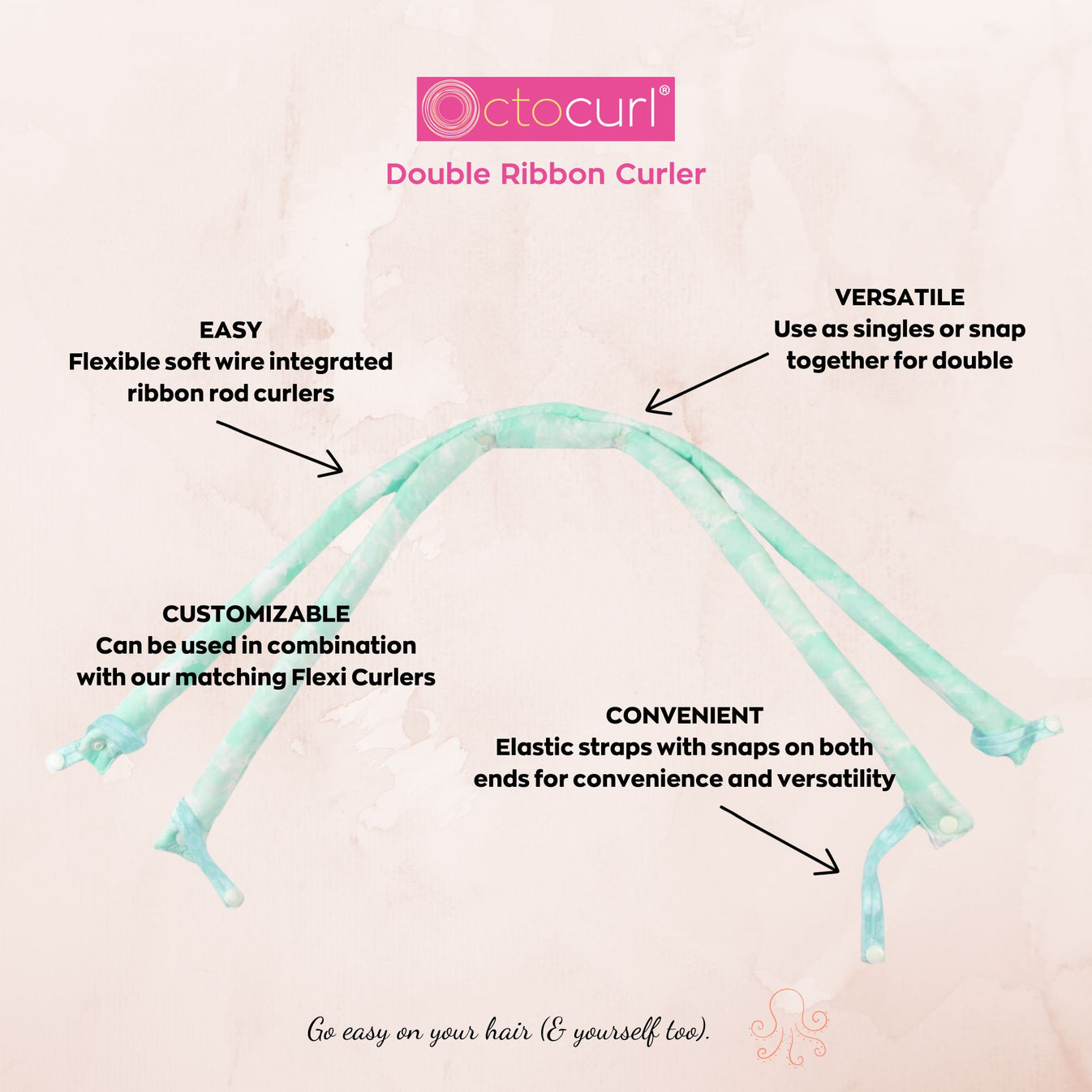 Ribbon Curlers (set of 2) – Octocurl® - Savanna Hair Co.