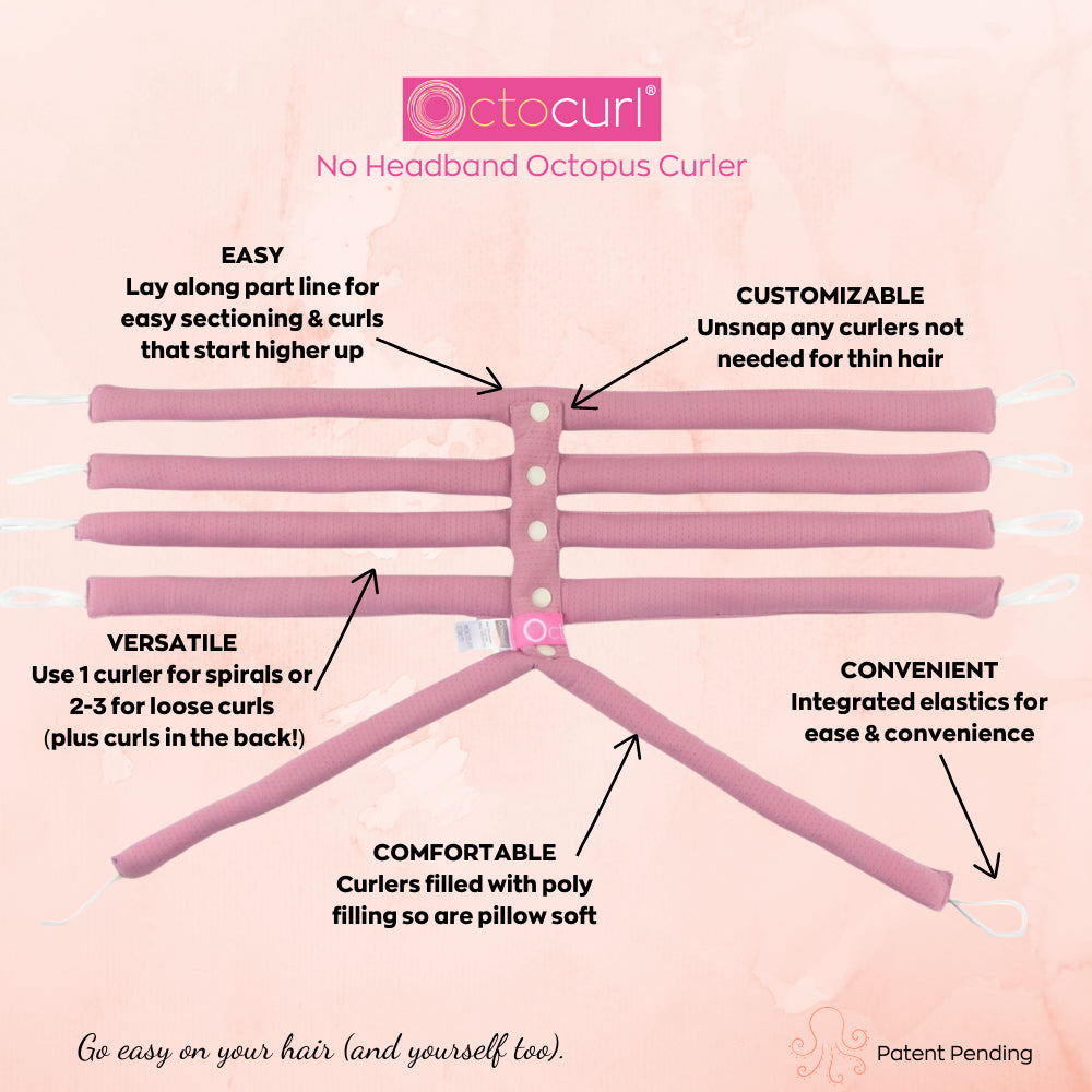 Octocurl Soft Heatless Hair Curlers for Overnight – Octocurl® - Savanna ...