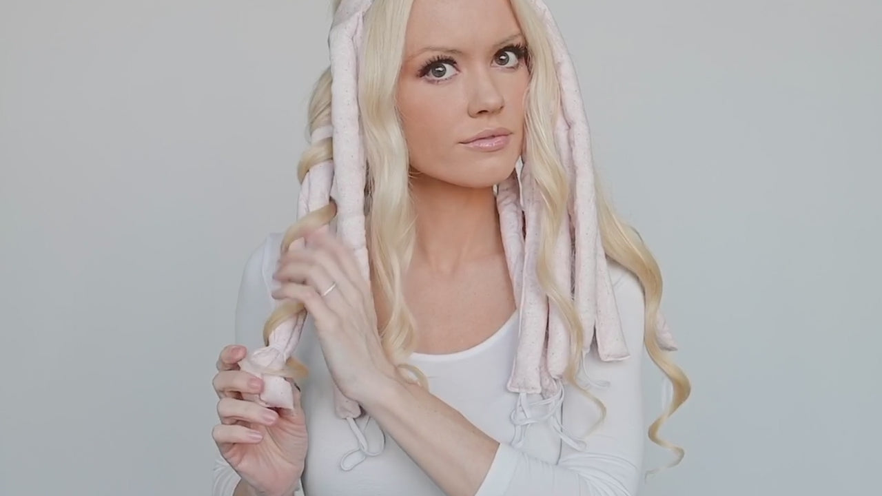 ORIGINAL OCTOCURL - COTTON POPLIN - Heatless Curler Headband – Octocurl ...