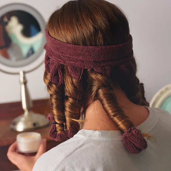 ORIGINAL OCTOCURL - MICROFIBER - Heatless Curler Headband – Octocurl ...